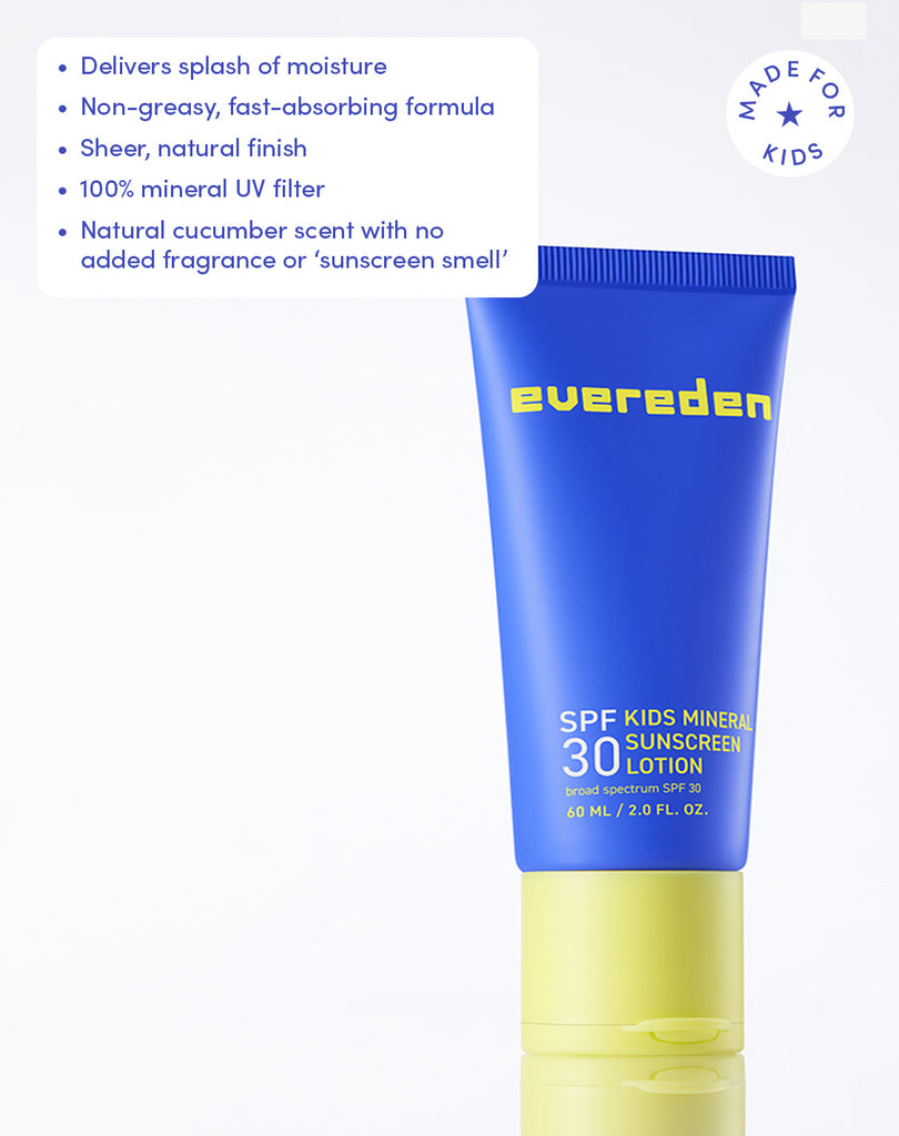 Mineral Sunscreen SPF30 for Baby & Kids | Evereden | Made by Moms in ...