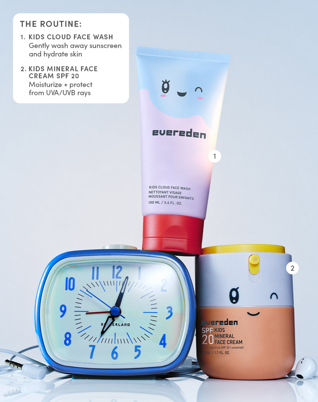 Evereden | Kids Cloud Face Wash | Clean Skincare