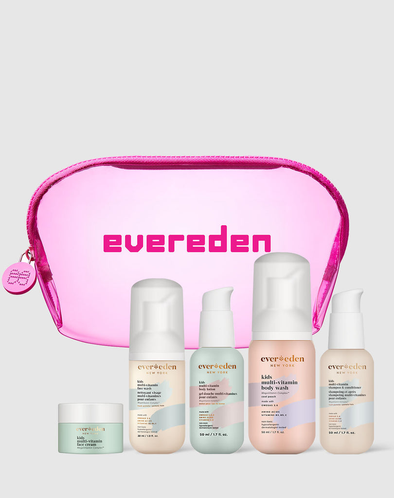 Kids Complete Routine Mini Set | Evereden | Clean Skincare