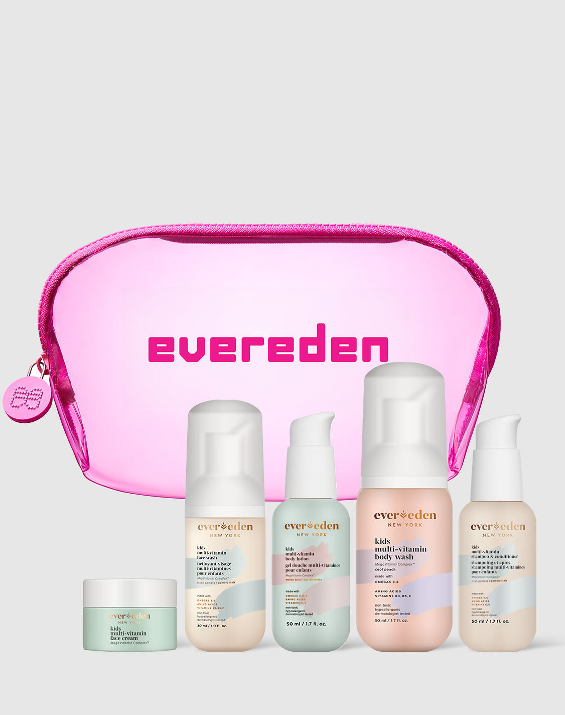 Kids Complete Routine Mini Set | Evereden | Clean Skincare