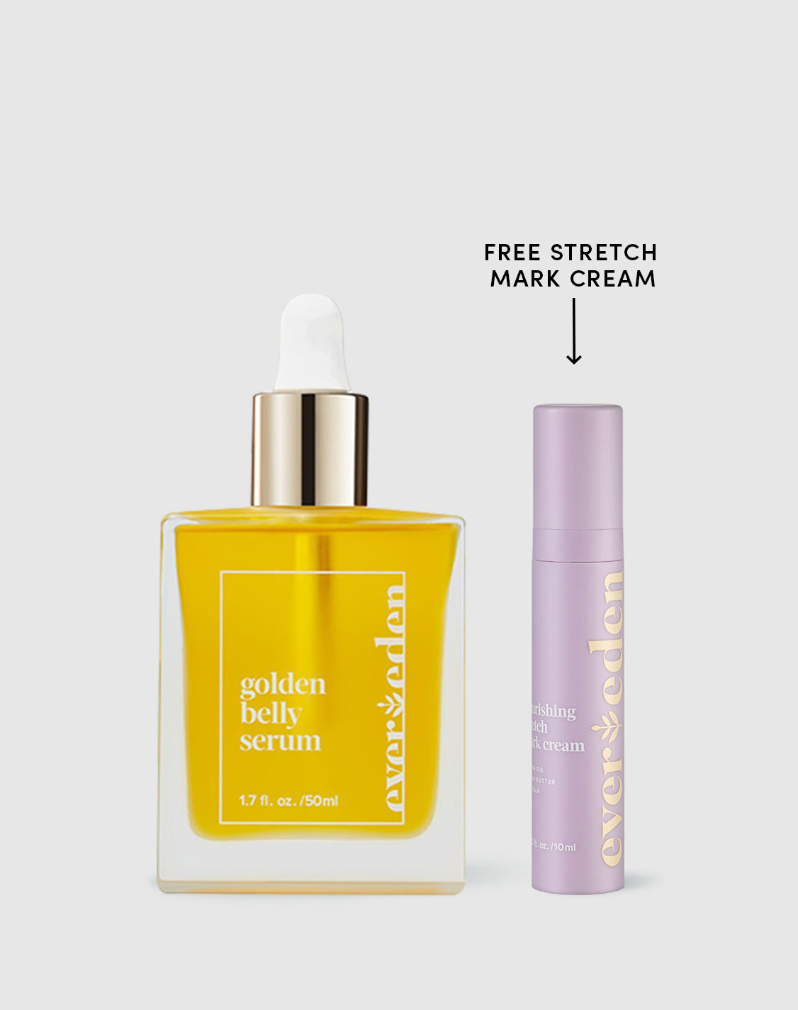 Golden Belly Serum Belly Oil | Evereden | Safe And Clean Skincare