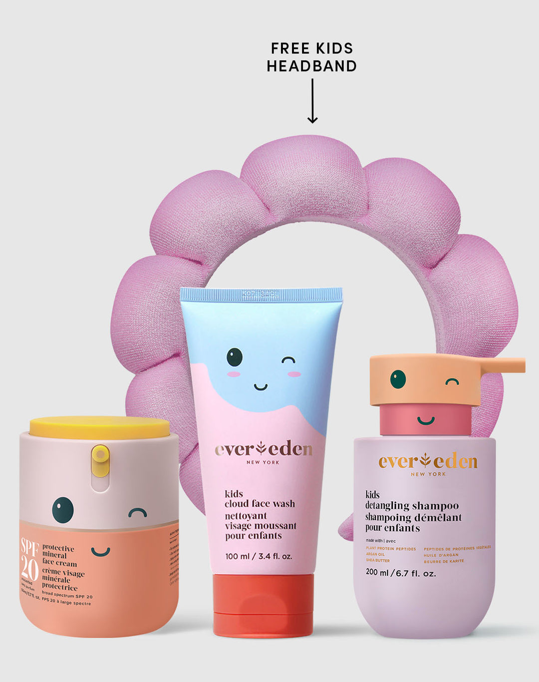 Evereden | Kids Healthy Habits Starter Set | Clean Skincare