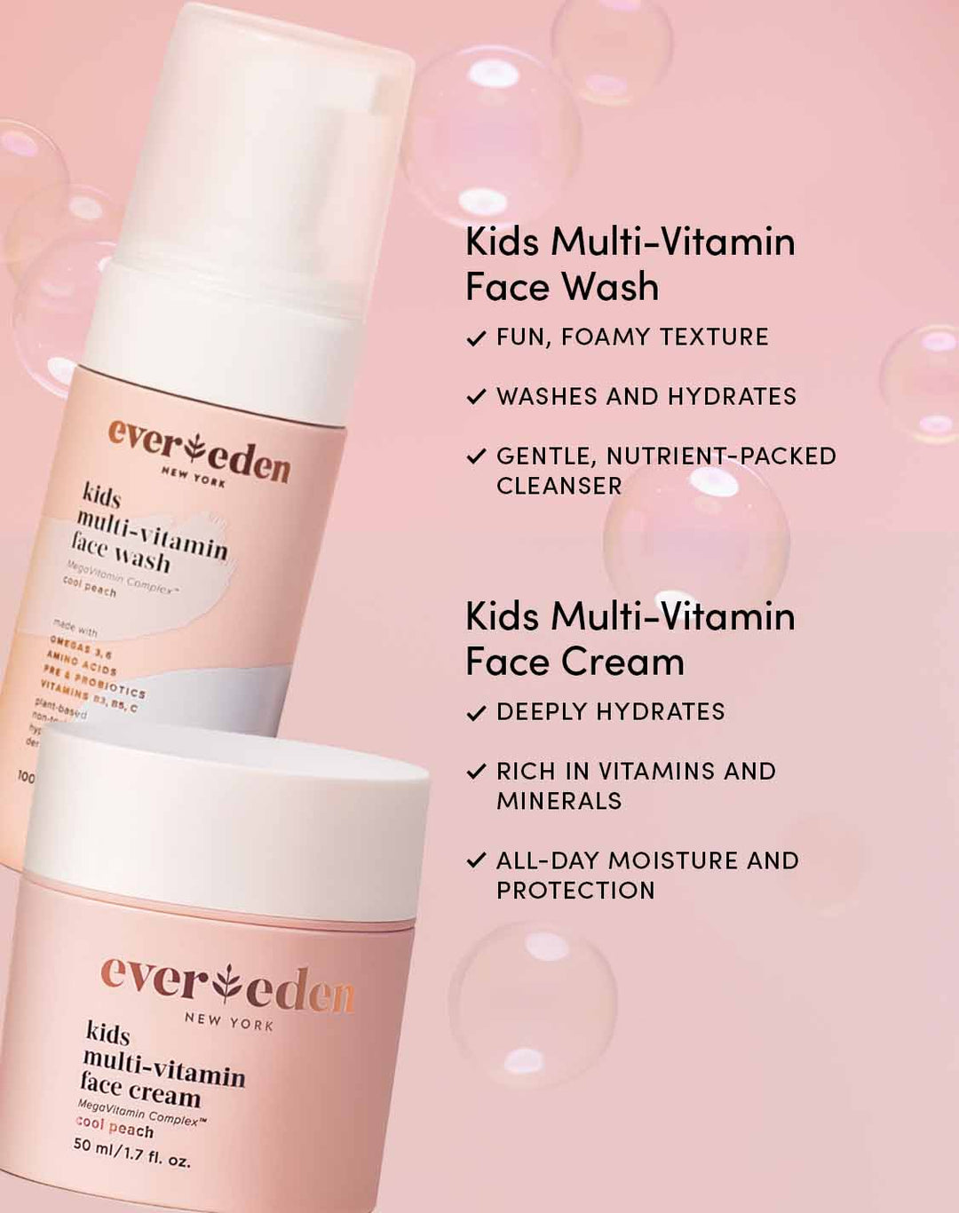 Evereden | Kids Happy Face Duo | Clean Skincare