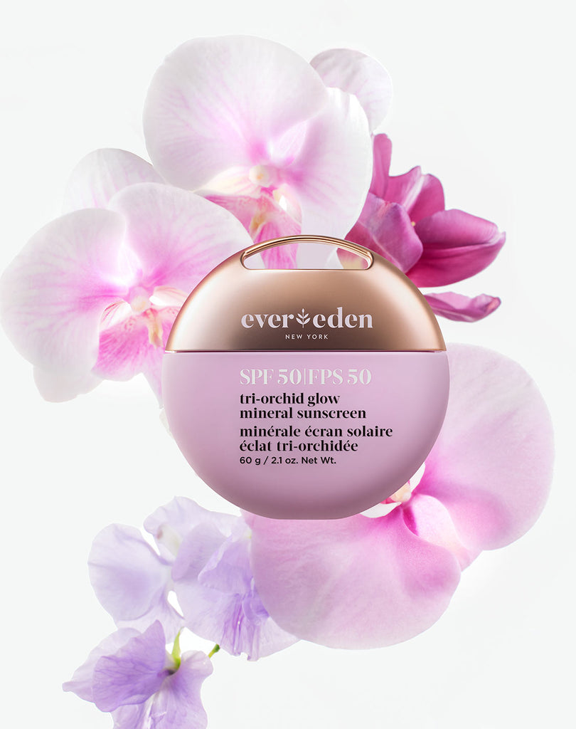 Tri-Orchid Glow Mineral Sunscreen SPF50 | Evereden | Made by Moms in ...