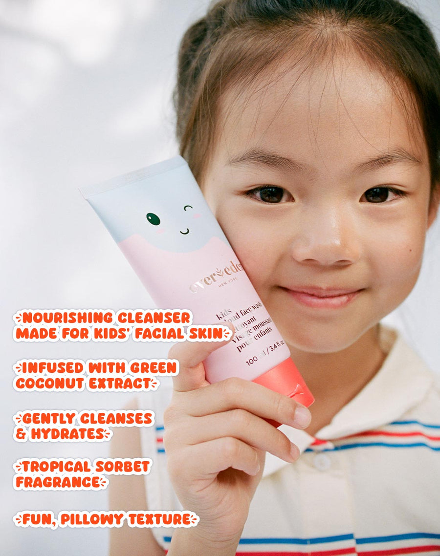 Evereden | Kids Cloud Face Wash | Clean Skincare