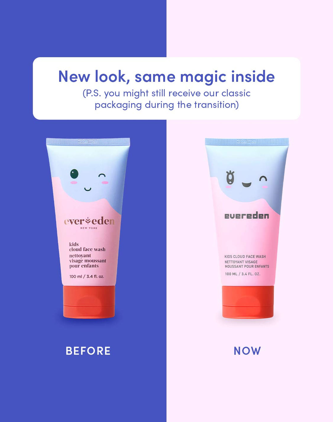 Evereden | Kids Cloud Face Wash | Clean Skincare