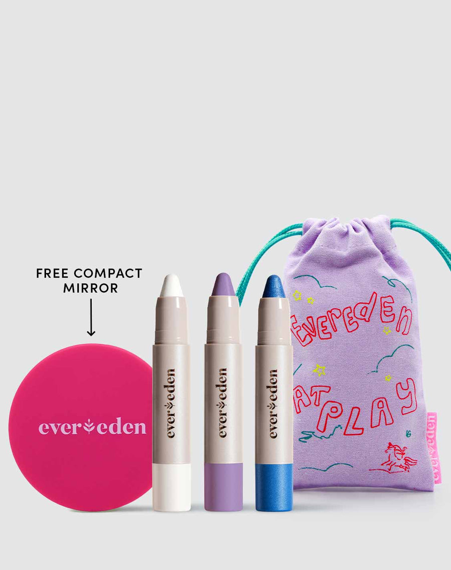 Kids Fantasy Face Crayon Trio – Evereden