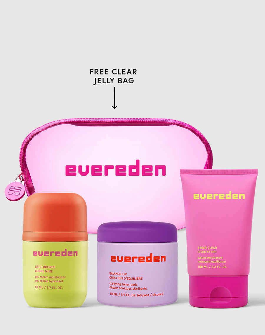 Evereden | Skincare For Teens | Clear Skin Trio For Teens Ages 12+