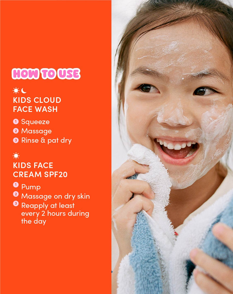 Evereden | Kids Healthy Morning Duo | Clean Skincare