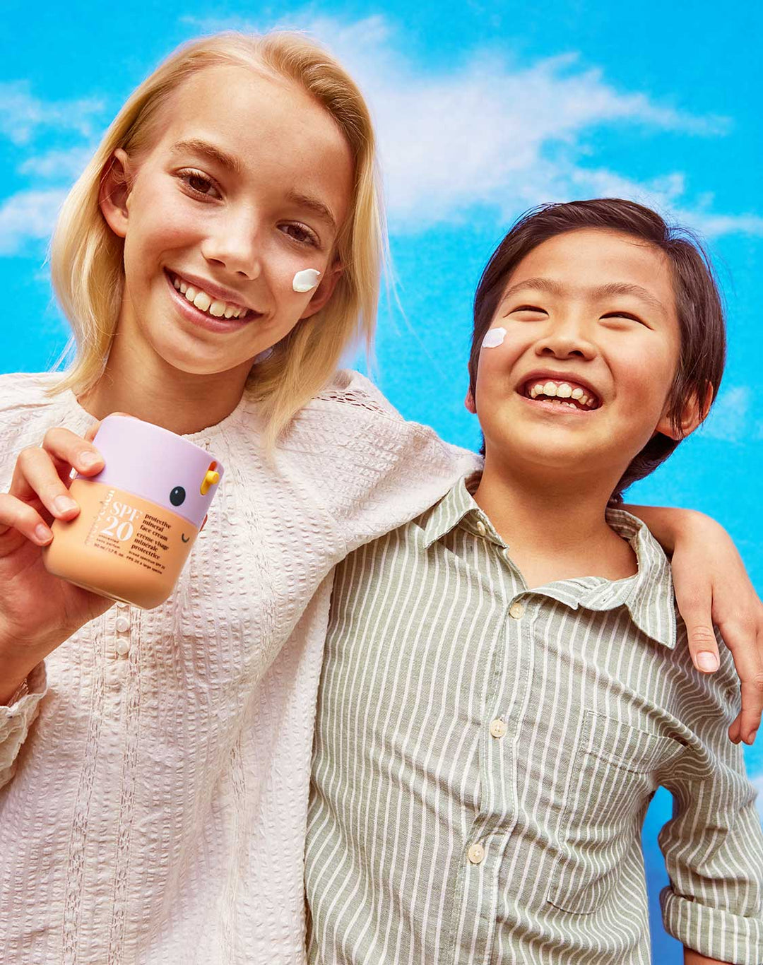 Evereden | Kids Protective Mineral Face Cream SPF20 | Clean Skincare