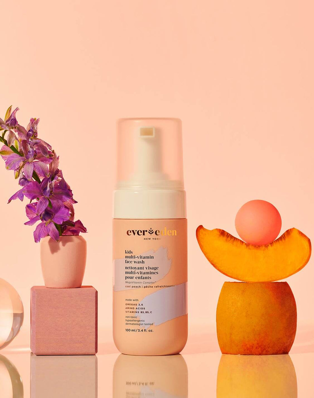 Evereden | Kids Multi-Vitamin Face Wash | Clean Skincare