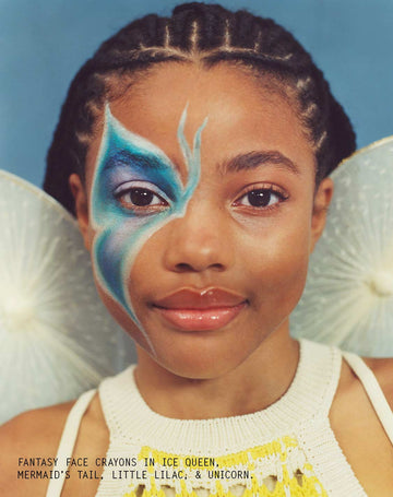 Kids Fantasy Face Paint Crayons | Safe Kids Makeup For Play | Evereden