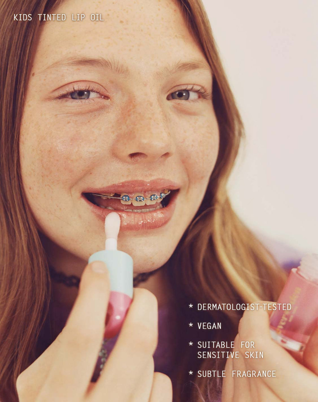 Kids Tinted Lip Oil | Safe Kids Makeup For Play | Evereden