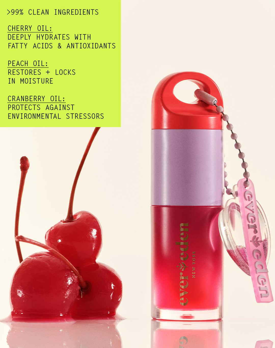 Kids Tinted Lip Oil | Safe Kids Makeup For Play | Evereden