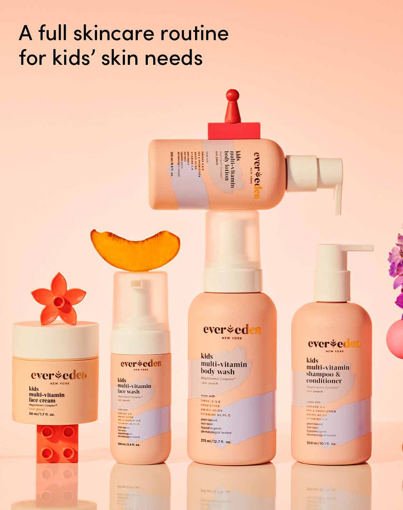 Kids Complete Routine Mini Set | Evereden | Clean Skincare