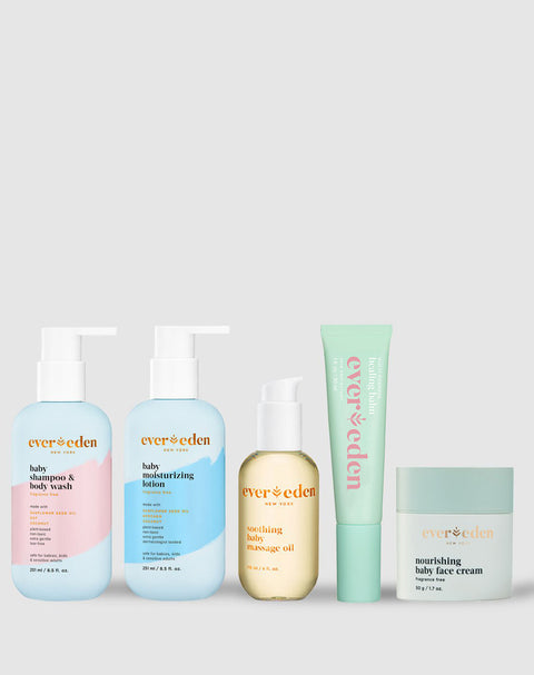 Baby Skin Care Gift Set | Evereden | Safe Baby & Pregnancy Skin Care